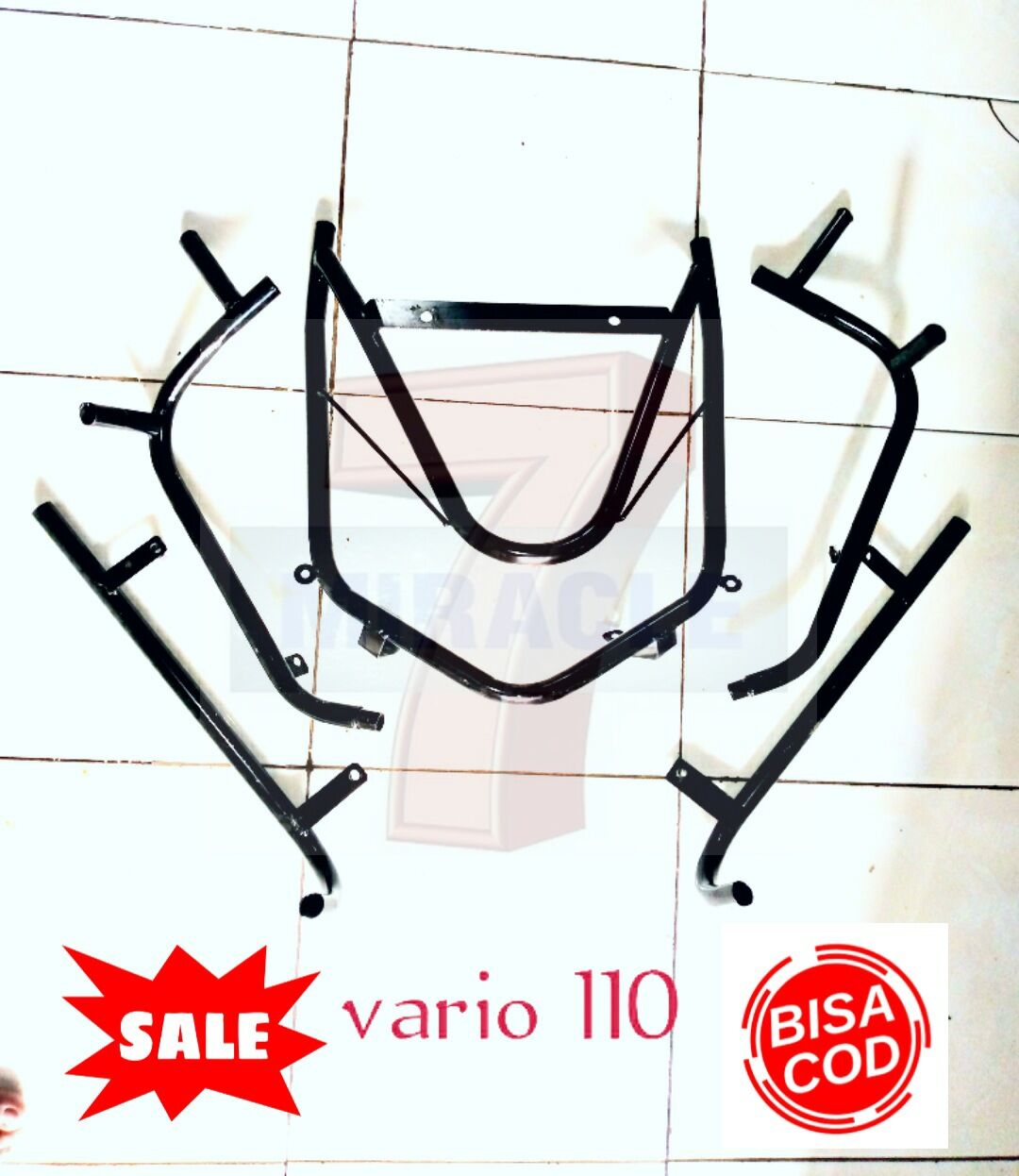 Tubular Cover Body Vario Old 110 Besi Pelindung Bodi Motor Vario Lama ...