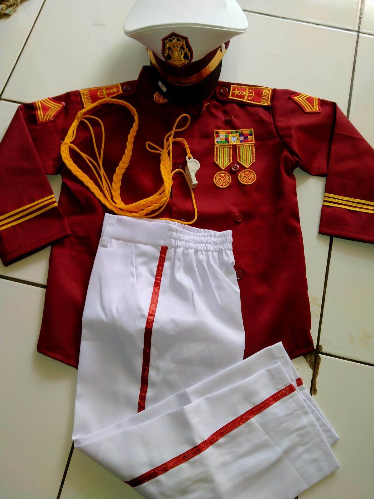 BAJU SERAGAM AKPOL ANAK/KOSTUM KARNAVAL | Lazada Indonesia
