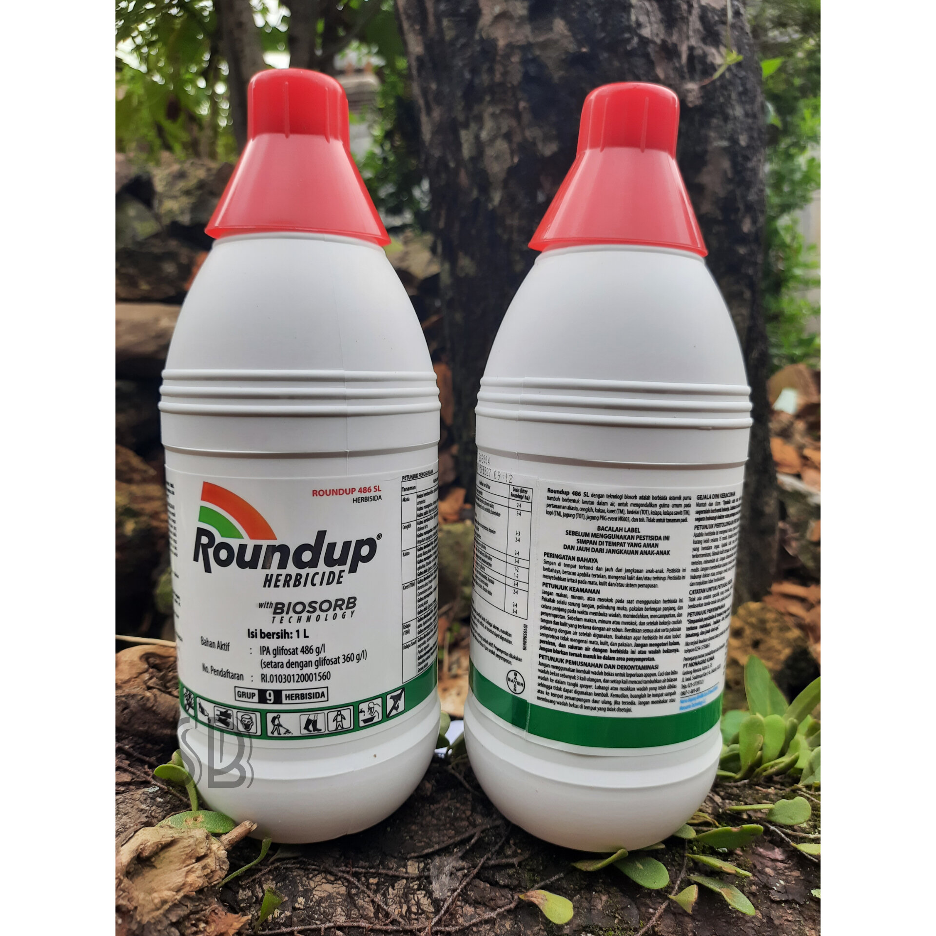 Herbisida Racun Rumput Roundup 486SL 1 Liter Termurahh Racun Rumput ...