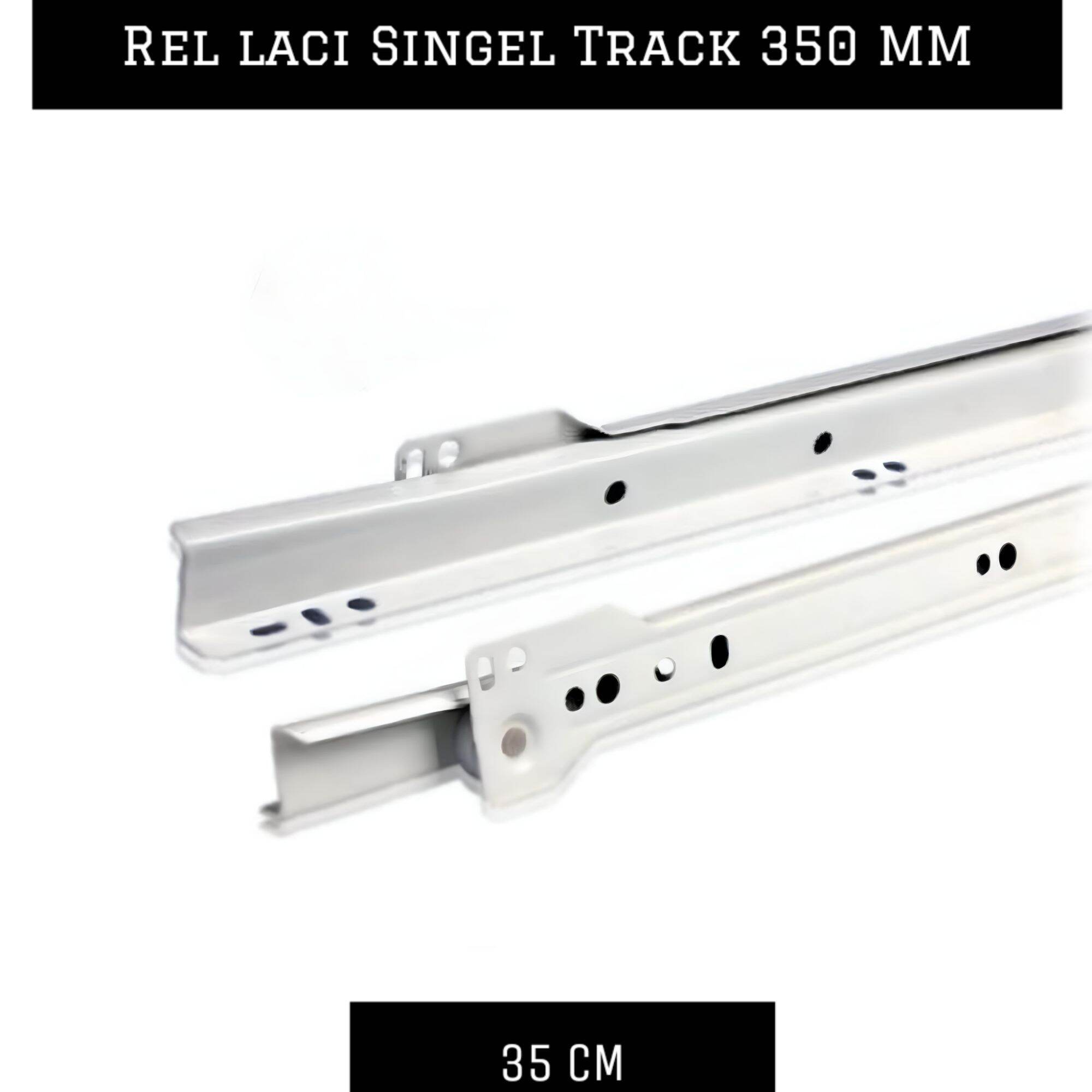 ( 35 Cm ) Rel Laci Roda Ferza Rle Putih Single Track 350 MM | Lazada ...