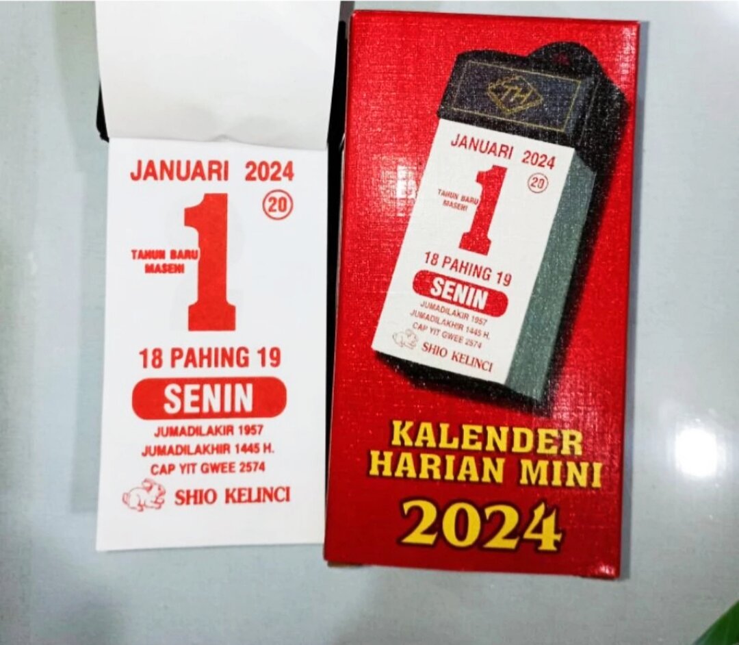 Kalender Sobek Harian Mini Kalendar 365 Hari | Lazada Indonesia