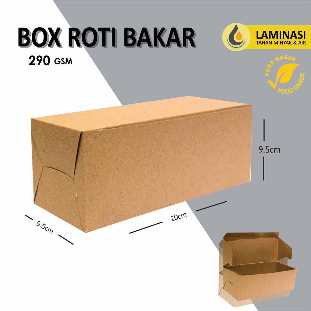 Box Roti Bakar Isi 25 pcs|Dus Roti Bakar|Dus Brownies | Lazada Indonesia