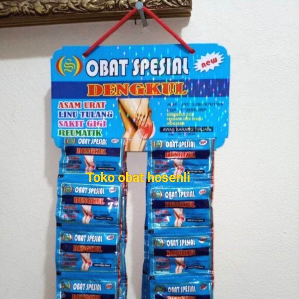 OBAT SPESIAL DENGKUL KAPSUL 1 hanger 2 renceng isi 20 sachet | Lazada ...