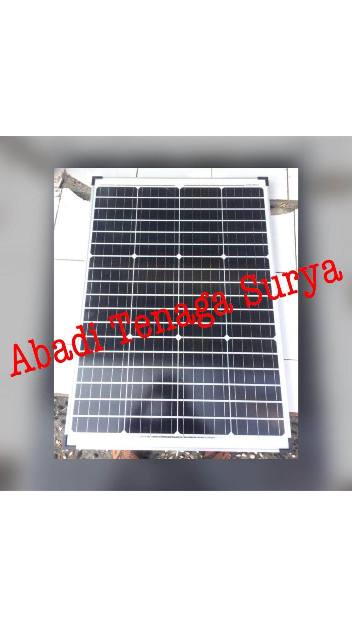 Panel Surya 100 WP mono | Lazada Indonesia