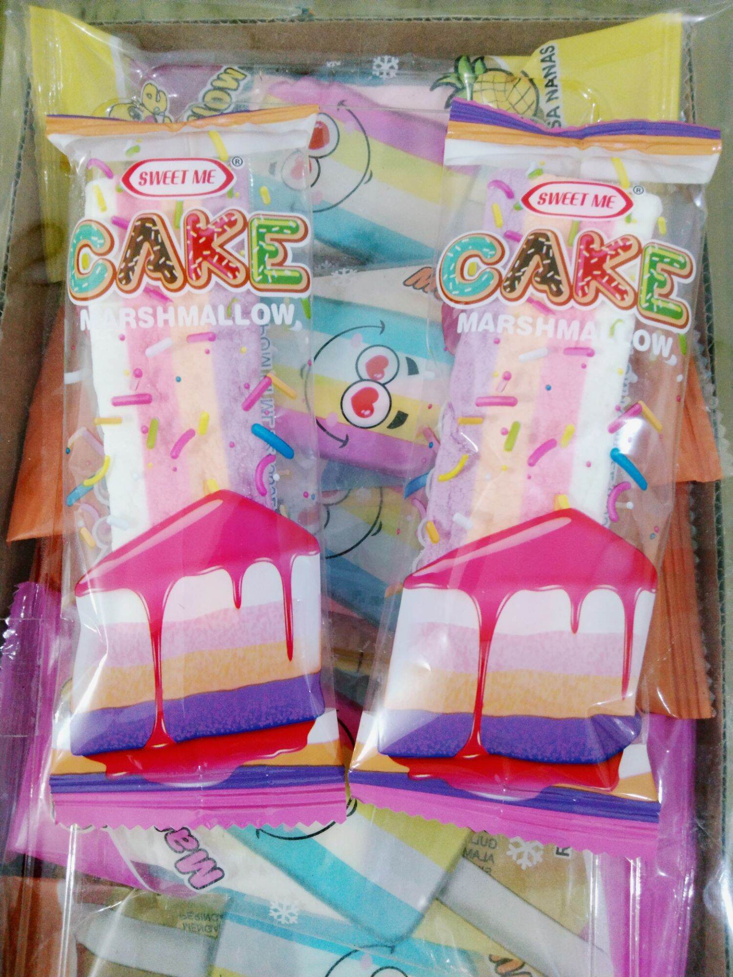 permen yupi marshmallow bentuk ice cream dan cake rasa buah | Lazada ...