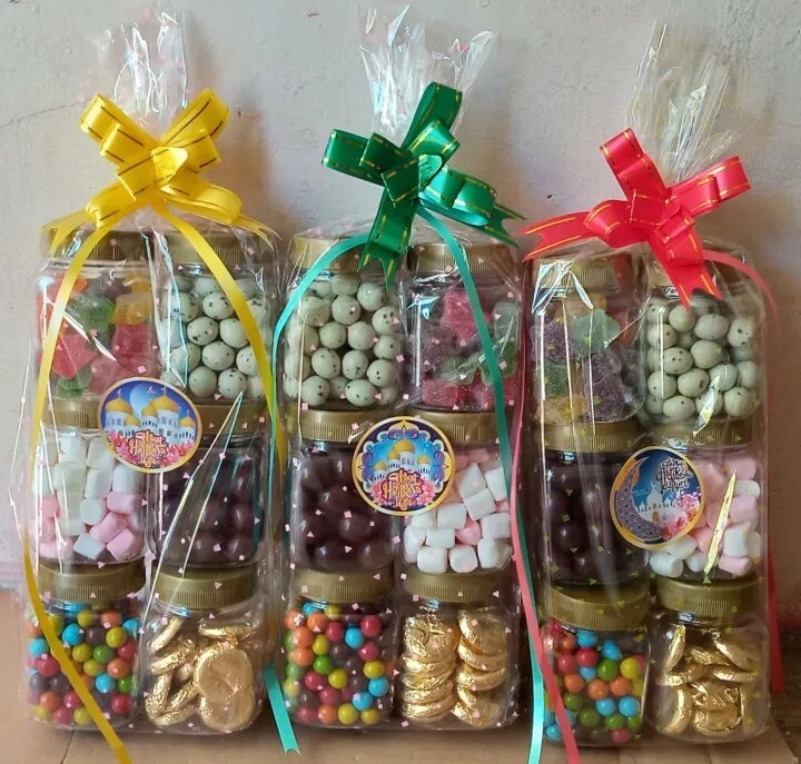 Parcel coklat Lebaran premium, Coklat Hadiah Anak Hampers Coklat Toples ...