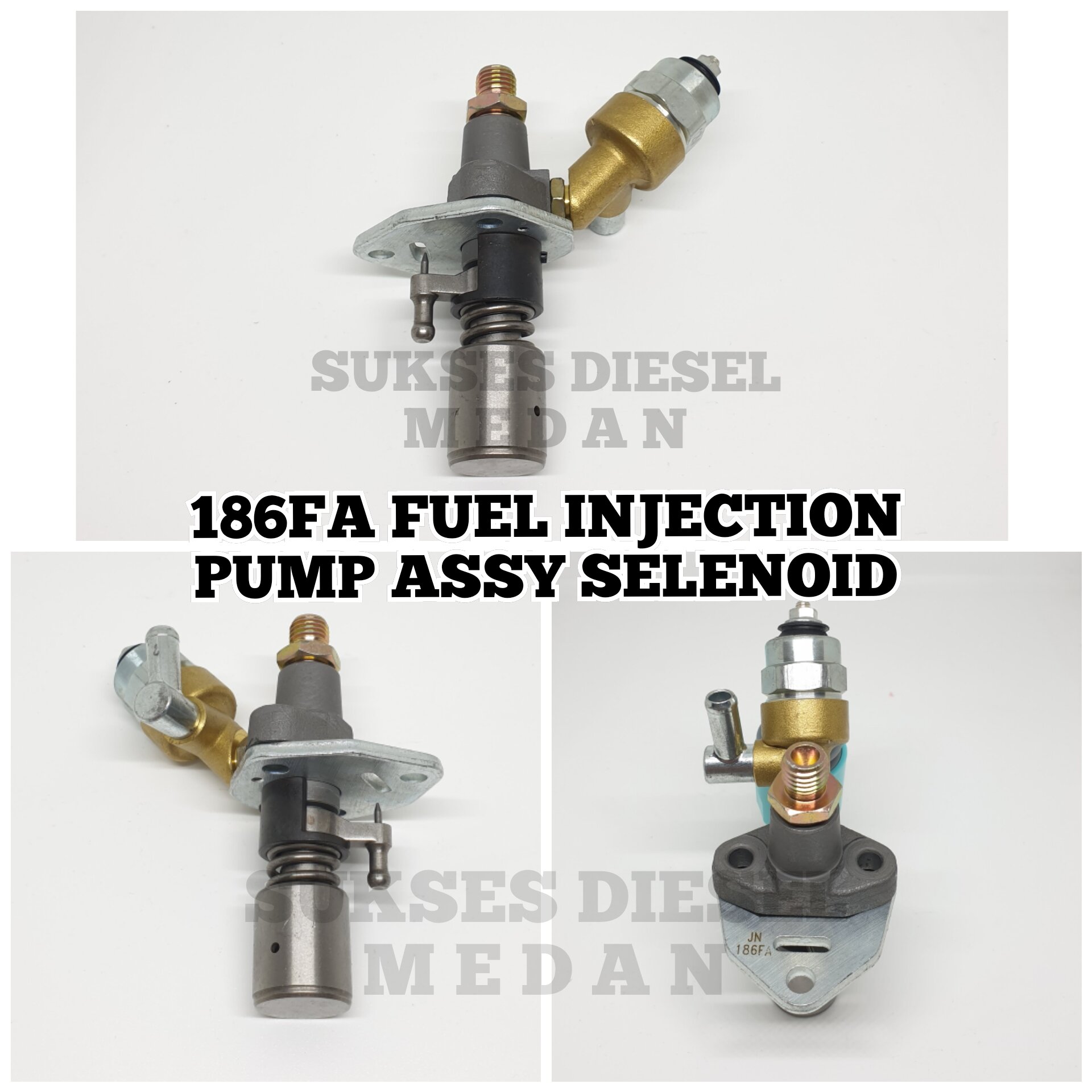 KDE6700 186F 186FA Fuel Injection Pump Assy Selenoid Bos Pump Pompa ...