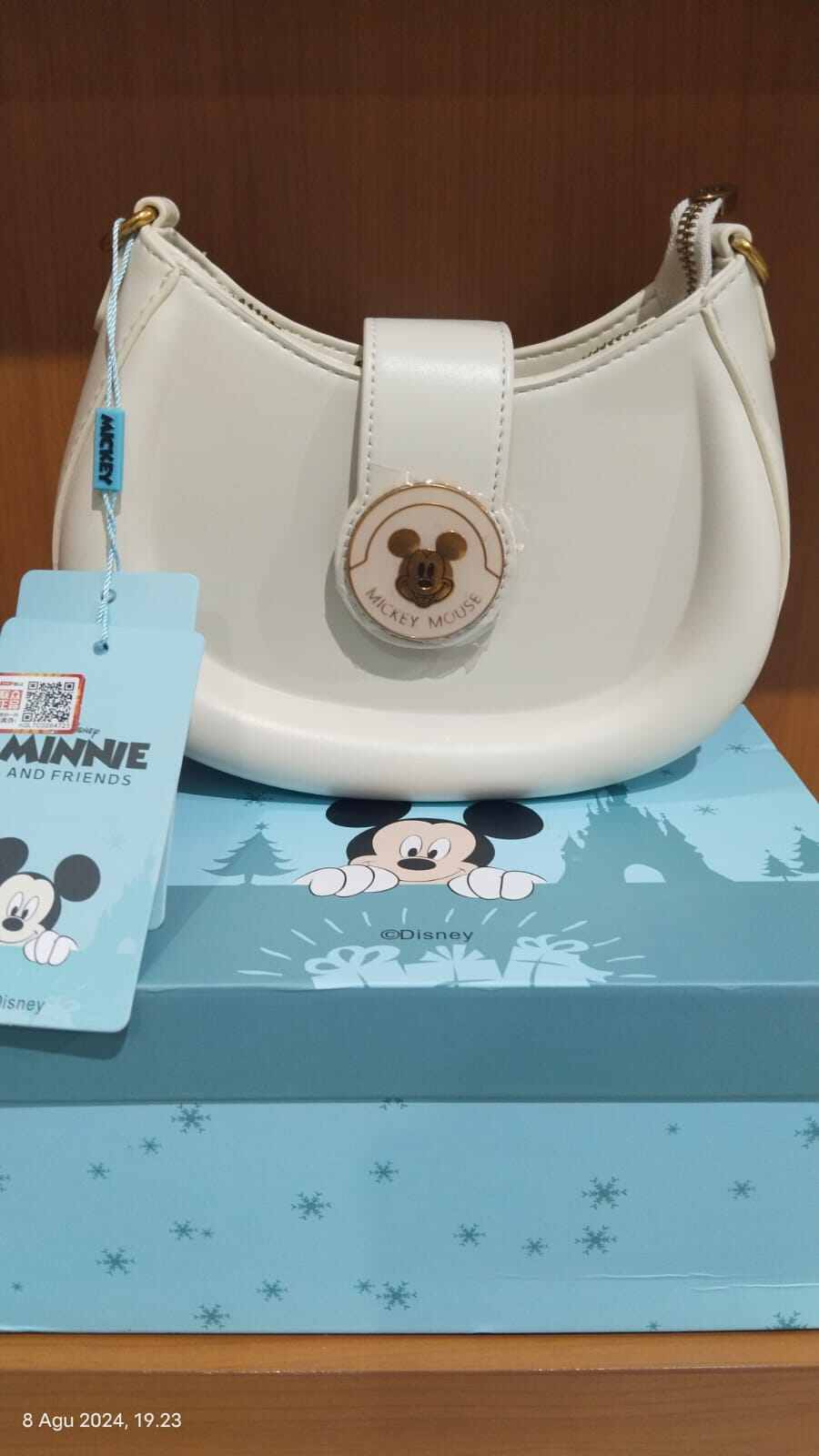 Tas disney box biru model sabit putih | Lazada Indonesia
