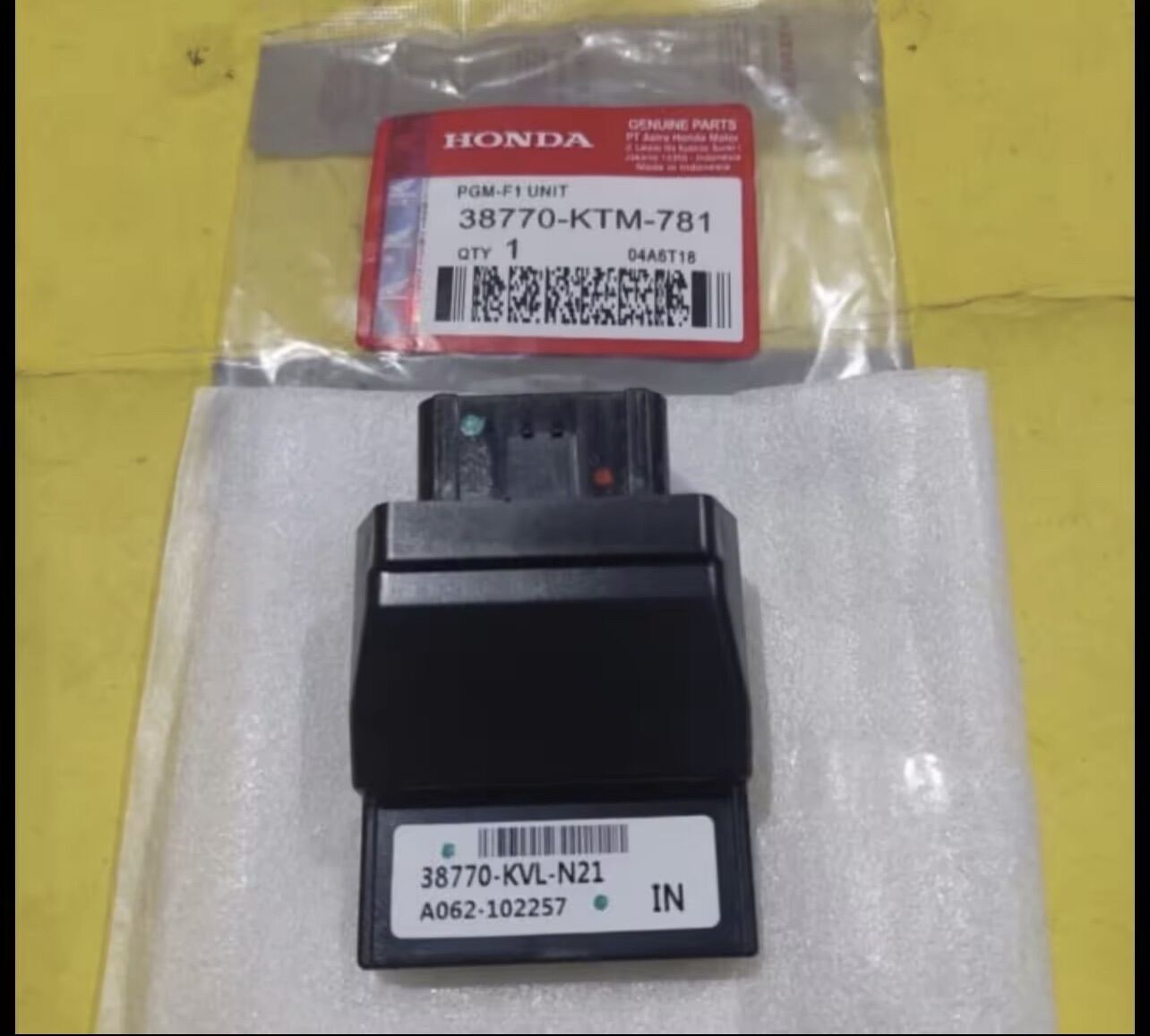 ECU CDI ECM SUPRA X 125 FI HELM IN INJEKSI HONDA 38770-KVL-N21 | Lazada Indonesia