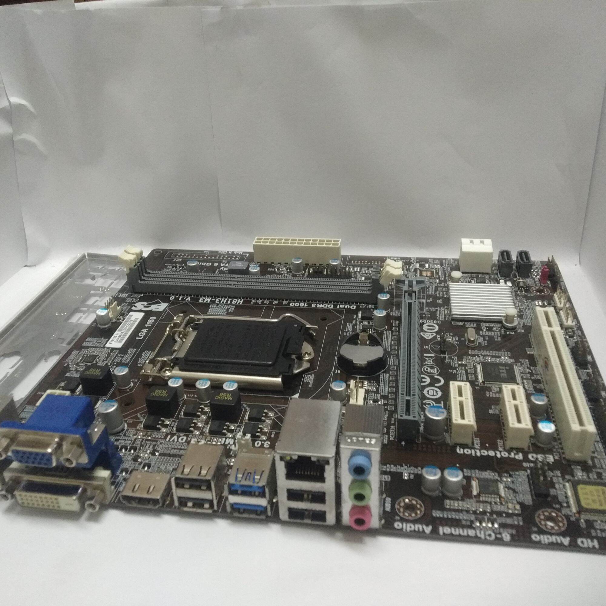 Motherboard mobo H81 lga 1150 | Paket Core i3/i5/i7 intel Gen 4 ...