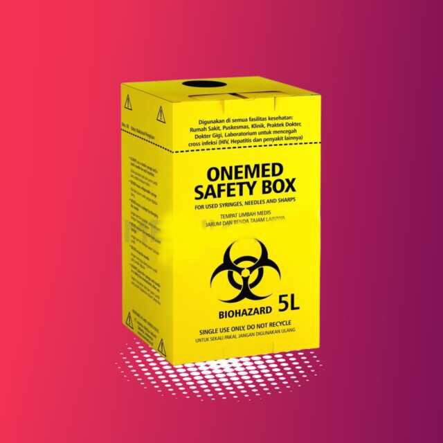 OneMed Safety Box Kuning 5L | Lazada Indonesia