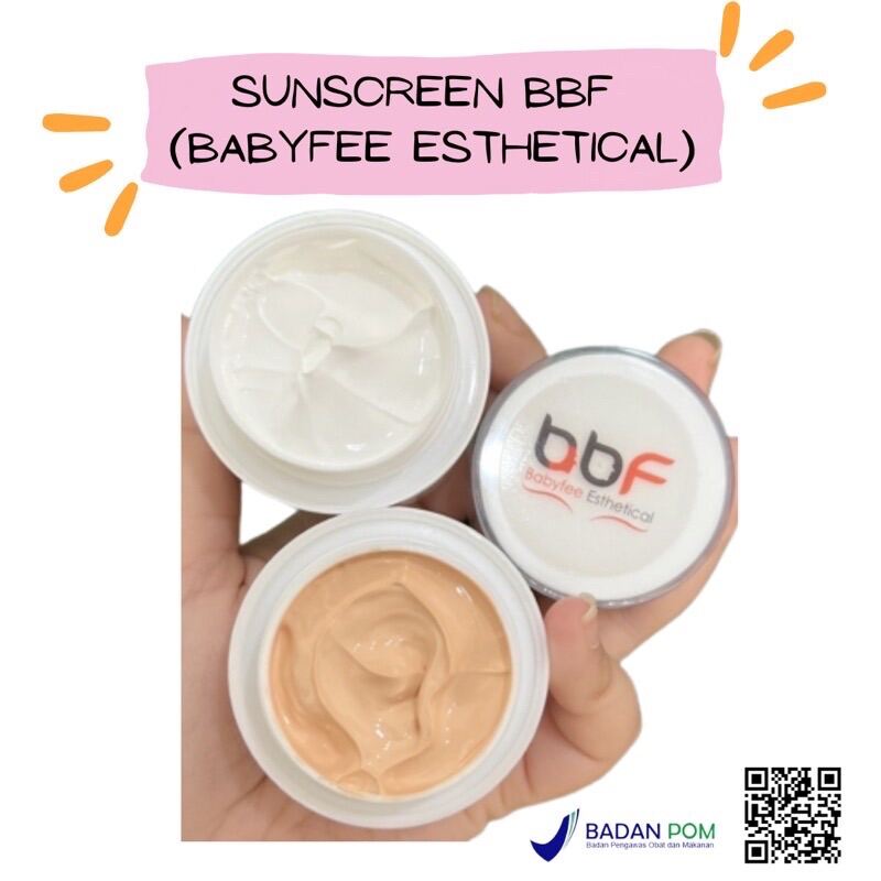 BBF Babyfee Esthetical Sunscreen UV Protection Tabir Surya Sun Block Sun care Glowing Protection ...