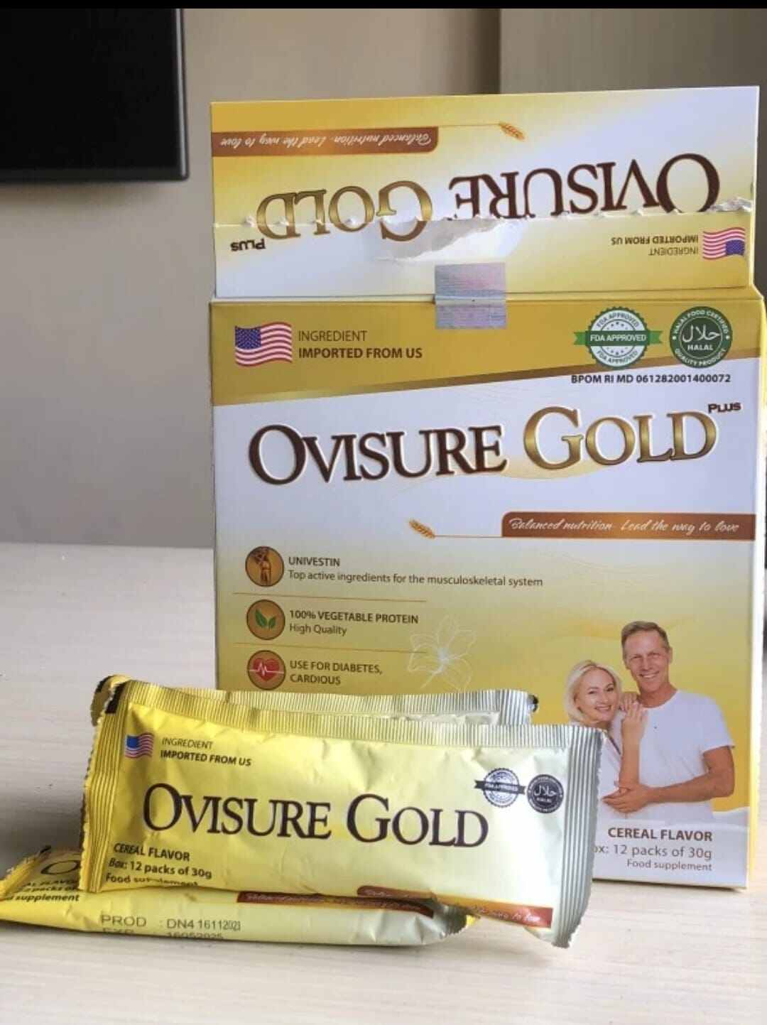 Ovisure Gold - Susu USA Original Susu untuk Tulang dan Sendi, Susu ...