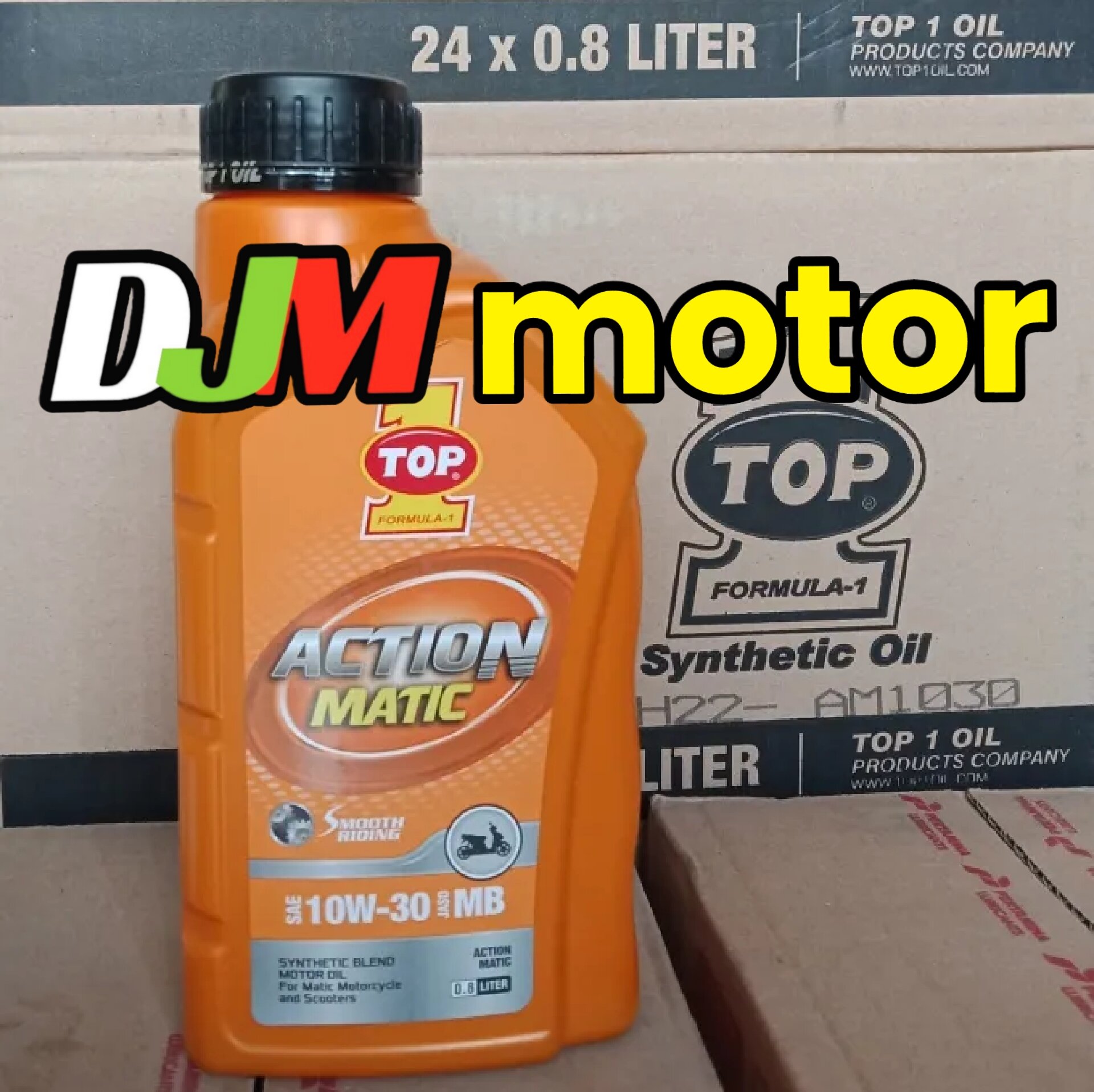 OLI TOP 1 MATIC 10W-30 0,8L,100% ORIGINAL | Lazada Indonesia