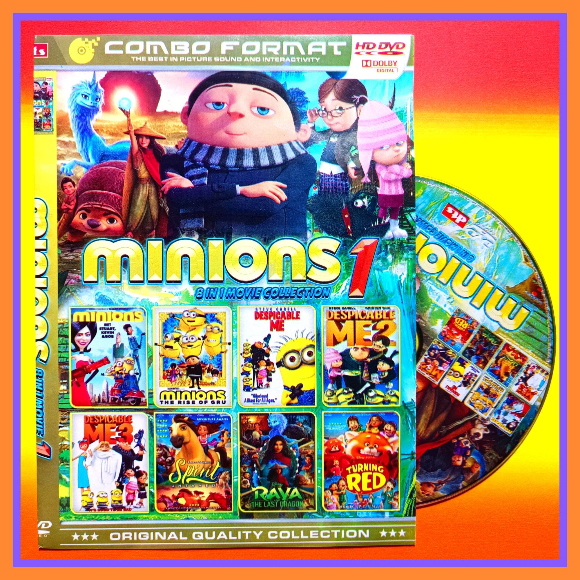 KASET FILM KARTUN ANAK KOLEKSI MINIONS VOL. 1 PILIHAN TERBAIK TEKS ...