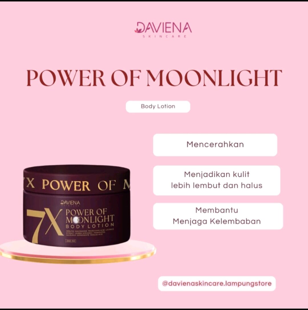 HB dosting Body Lotion Power Monlight Daviena Skincare | Lazada Indonesia