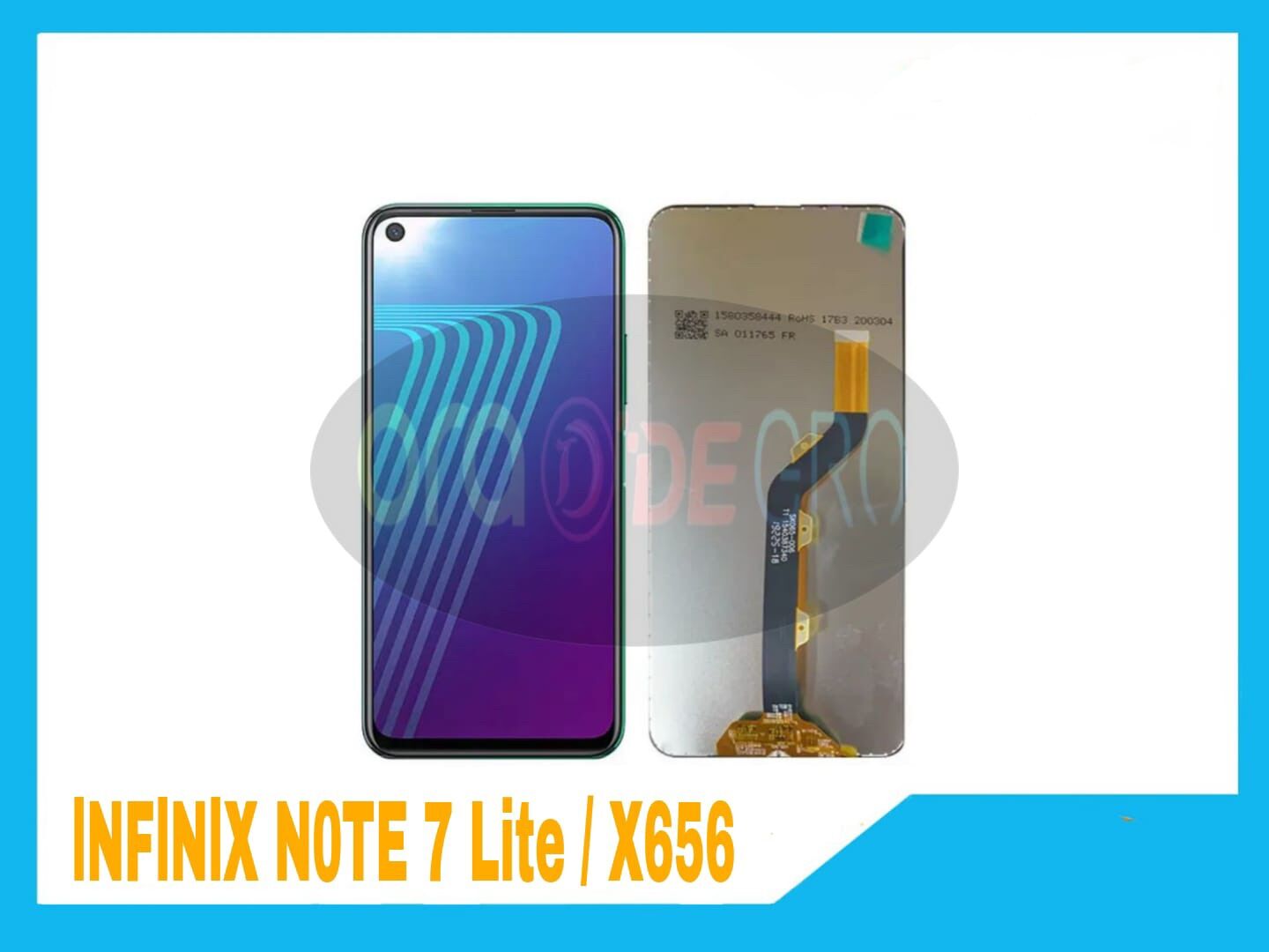 LCD Infinlx Note 7 Lite / X656 Fullset Touchscreen Tested | Lazada ...