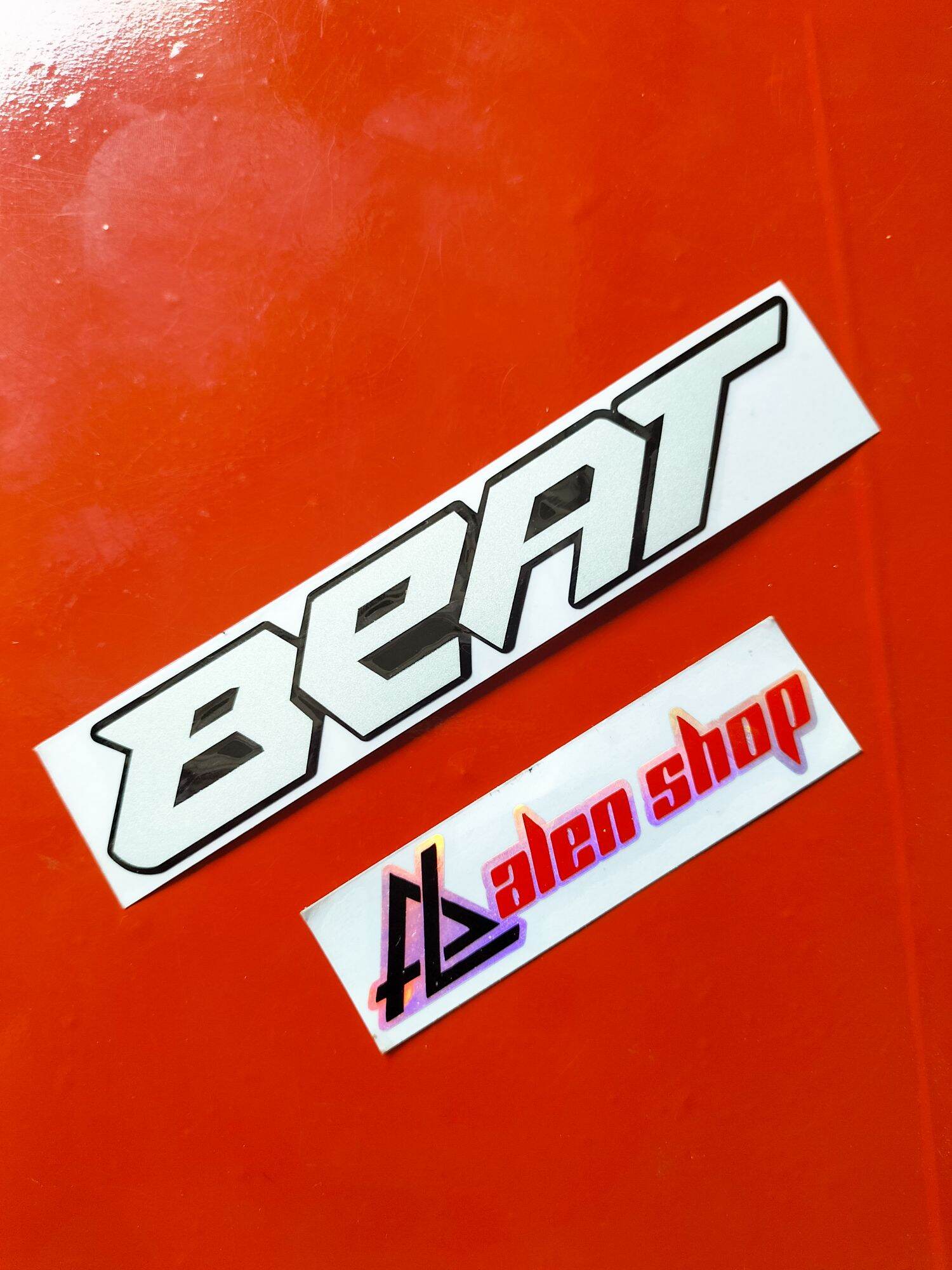 STIKER CUTTING TULISAN BEAT | Lazada Indonesia
