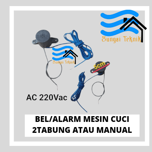 BEL/ALARM MESIN CUCI 2TABUNG ATAU MANUAL UNIVERSAL | Lazada Indonesia