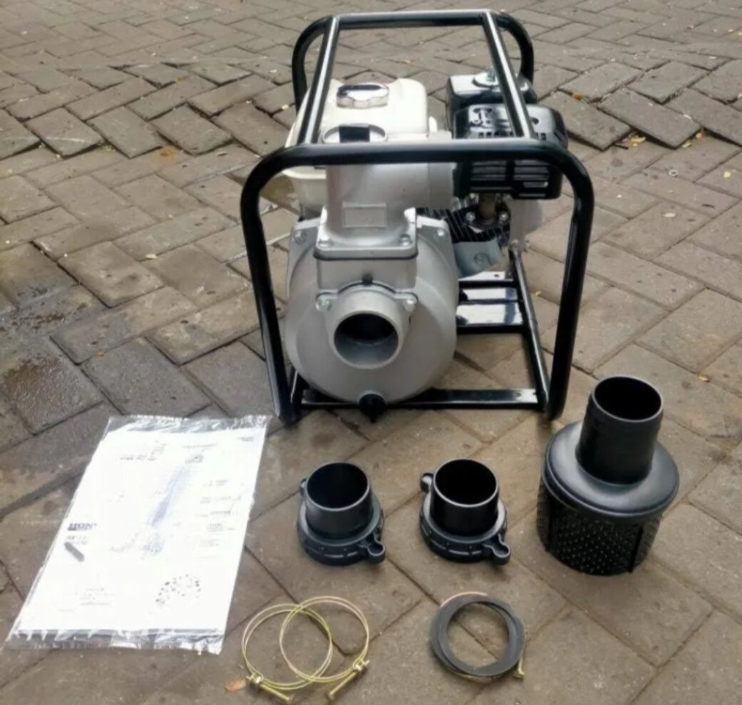 Mesin Pompa Air Irigasi ( Alkon 3 Inchi ) " Water Pump " Merek HONDA GX ...