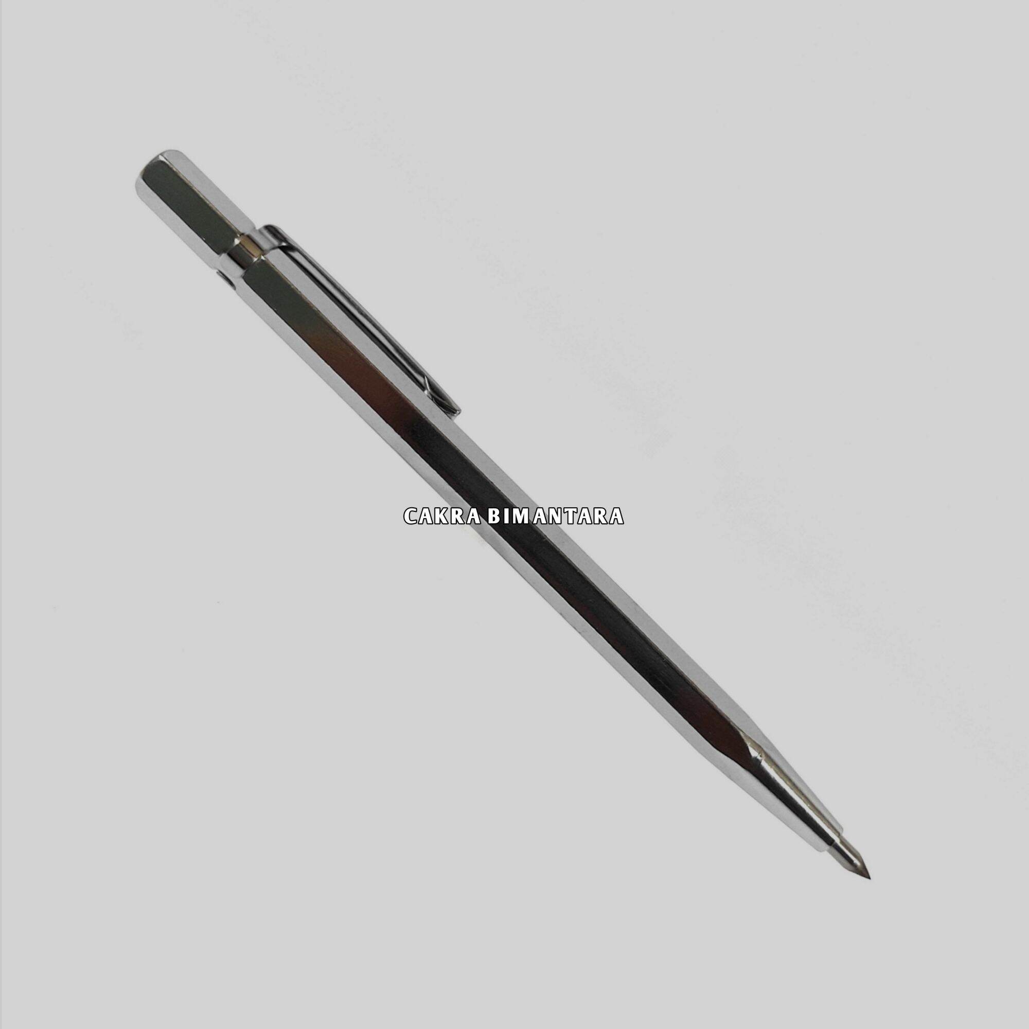 Penggores plat besi marking pen penanda garis keramik tungsten baja ...