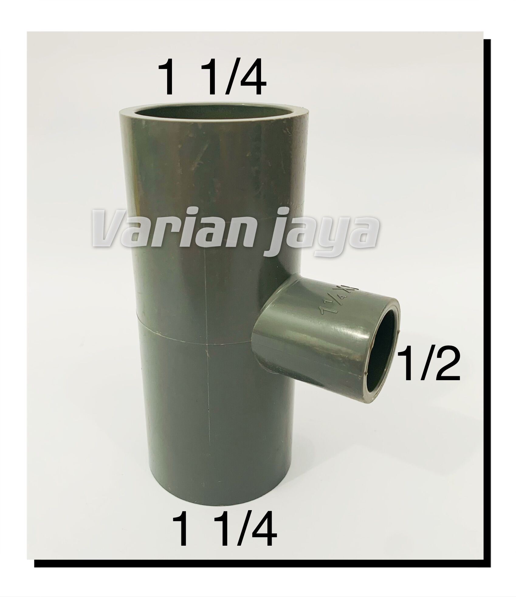 Tee 1 1/4 x 1/2 inch AW Sambungan Pipa Knie T 1/2 x 1 1/4 | Lazada Indonesia