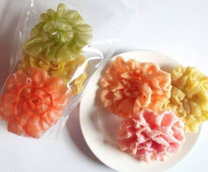 kerupuk bunga(sorodot) khas bandung | Lazada Indonesia