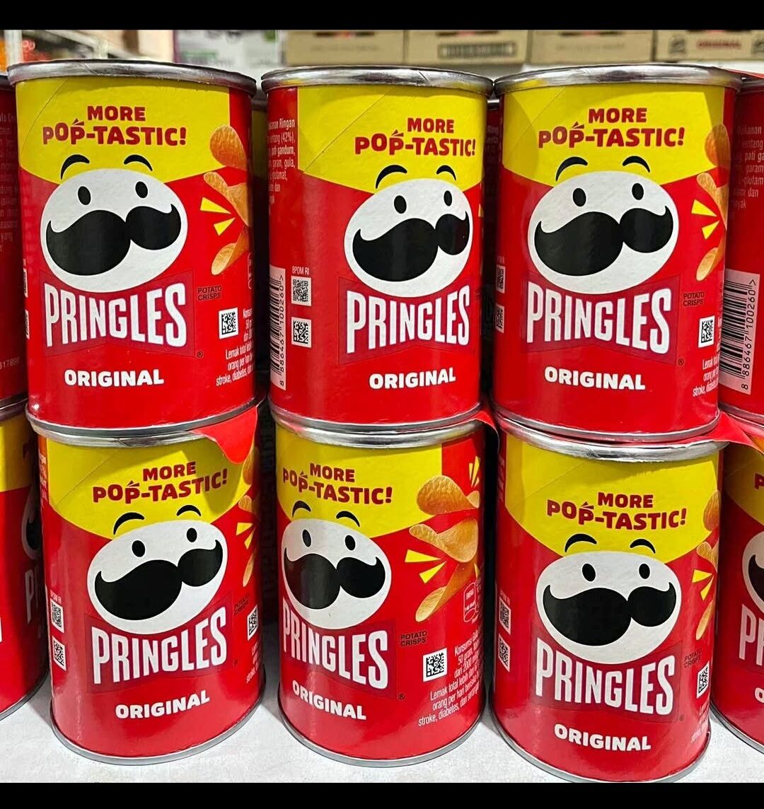 Pringles Mini Original 42gr isi 12pcs / dus, Keripik Kentang. | Lazada ...
