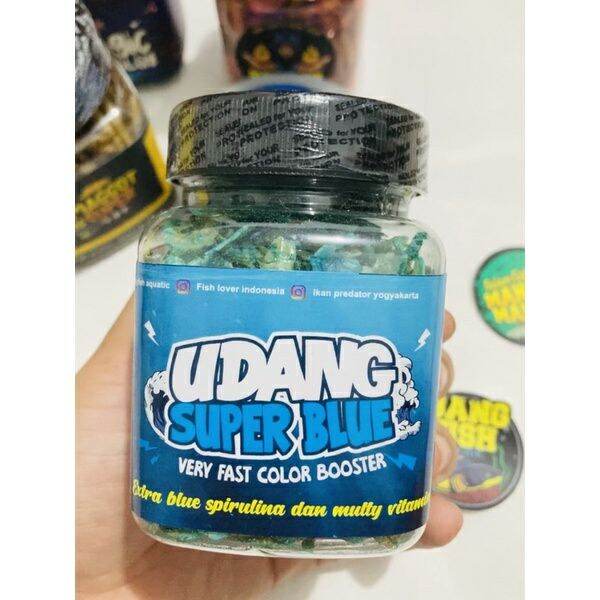 BANG FISH - BANGFISH UDANG SUPER BLUE EXTRA BLUE SPIRILUNA 35 gram BANG ...
