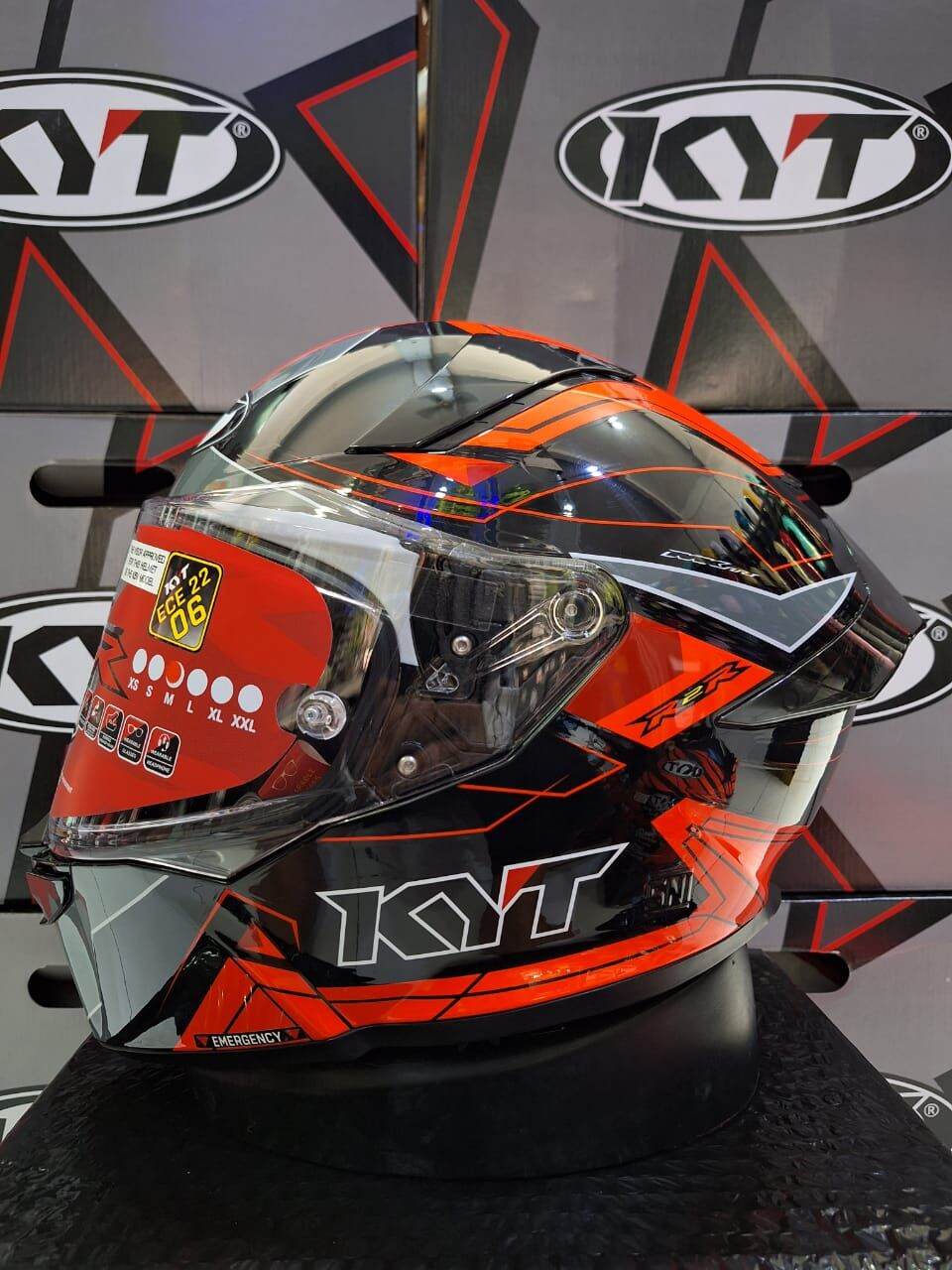 Helm full face KYT R2R PRO MOTIF FERNANDES 2022 GP EDITION KYT ORIGINAL ...