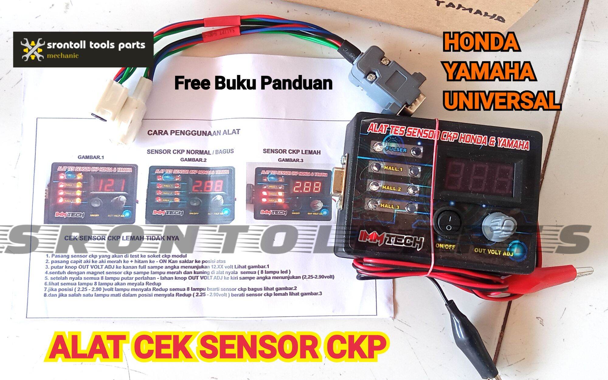 Multitester Alat tes cek sensor ckp honda yamaha universal beat vario ...