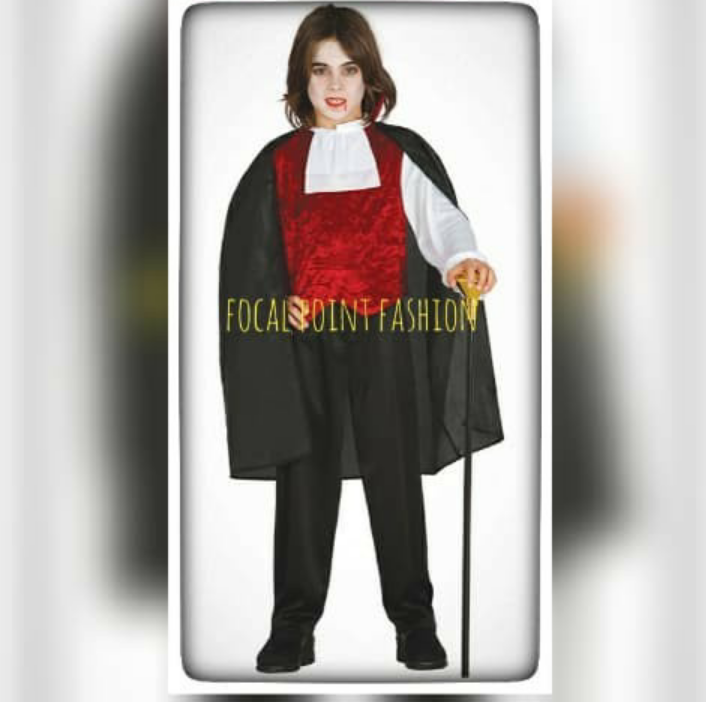 kostum drakula vampire anak dracula horror Halloween costume | Lazada ...