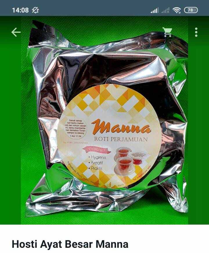 roti perjamuan kudus hosti ayat manna | Lazada Indonesia