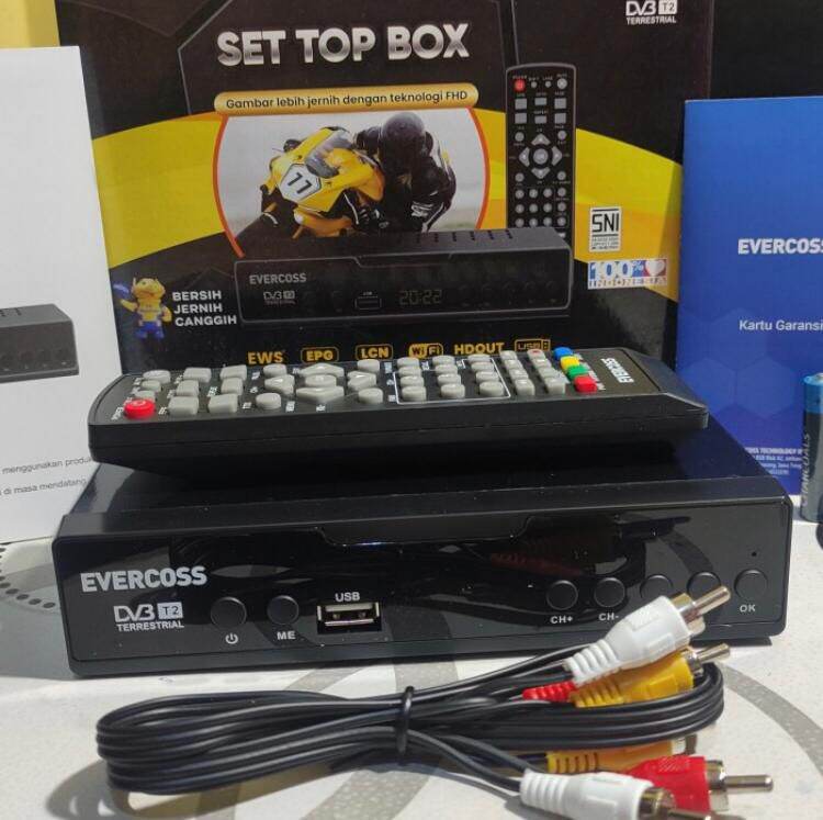 Evercoss STB Set Top Box Max | Pro Digital TV Receiver Full HD ...
