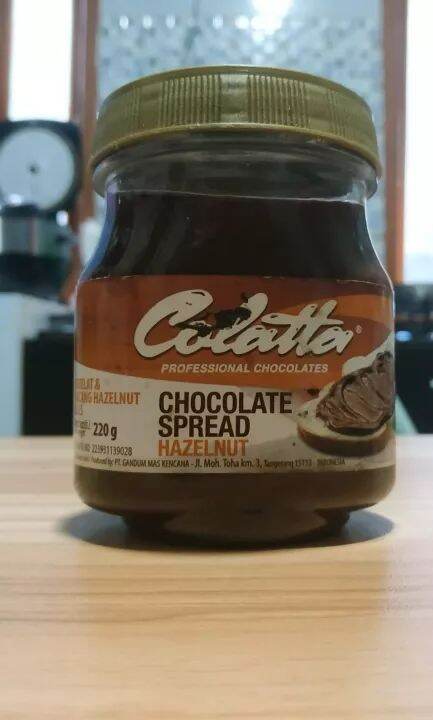 Colatta Hazelnut Spread 220g rijek kemasan / Selai Olesan Hazelnut ...
