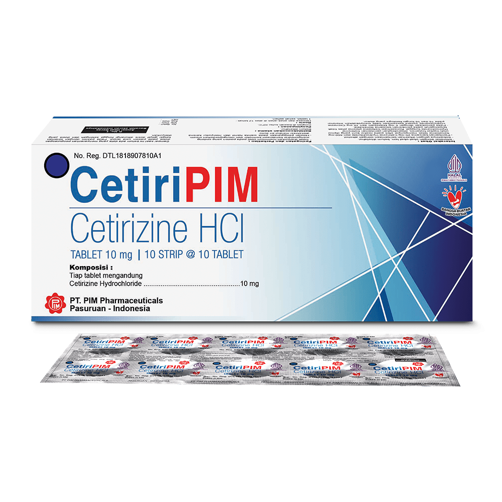 cetiripim box isi 100 tablet / cetiri PIM / obat alergi murah / obat ...