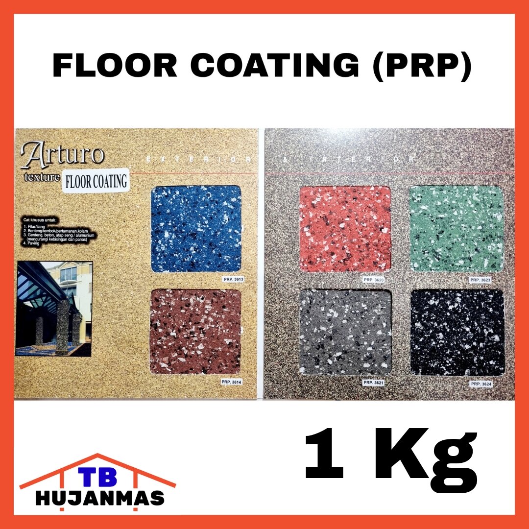 ARTURO Cat Tembok Dinding Teksture 1 Kg Tipe Floor Coating (PRP) Untuk ...