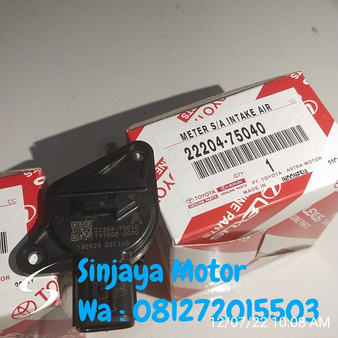 sensor air flow Innova reborn bensin Fortuner VRZ bensin HILUX REVO ...
