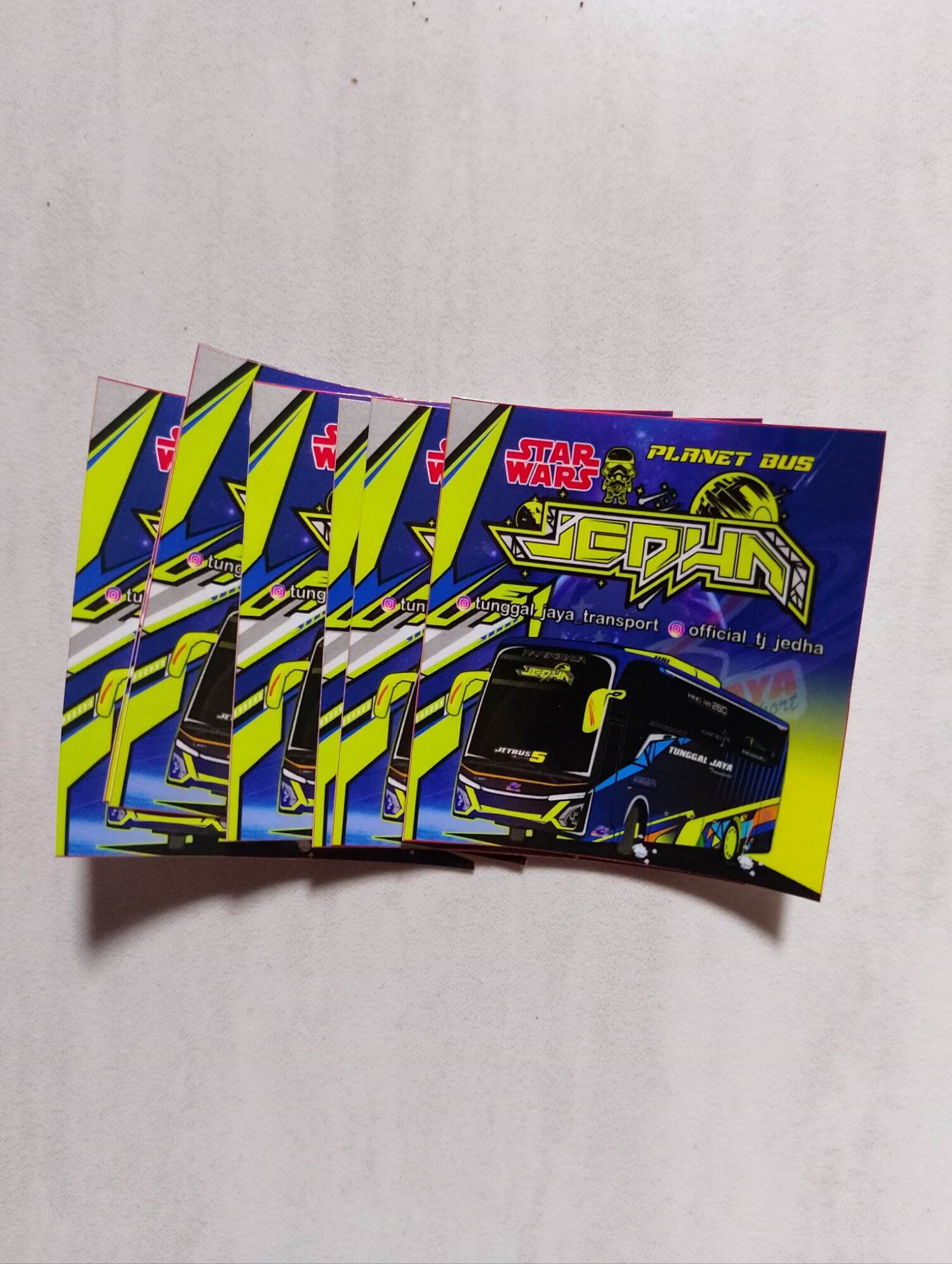 stiker bus jedha tunggal jaya | Lazada Indonesia