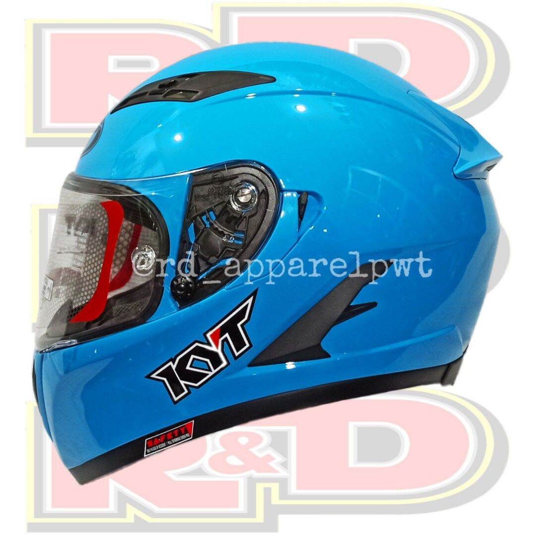 kyt falcon - helm kyt fullface falcon FR flat visor | Lazada Indonesia