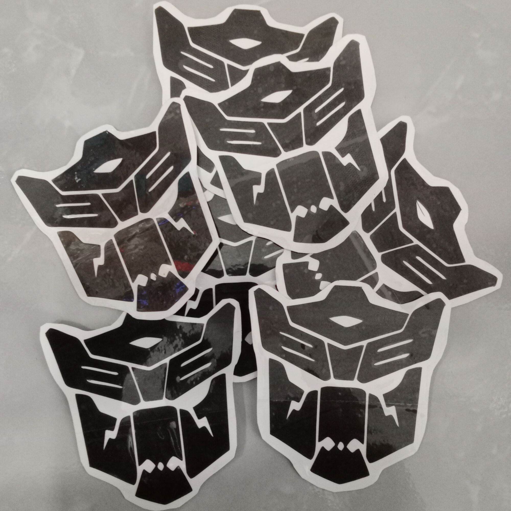 stiker cutting logo transformers ukuran 8cm x 8cm | Lazada Indonesia