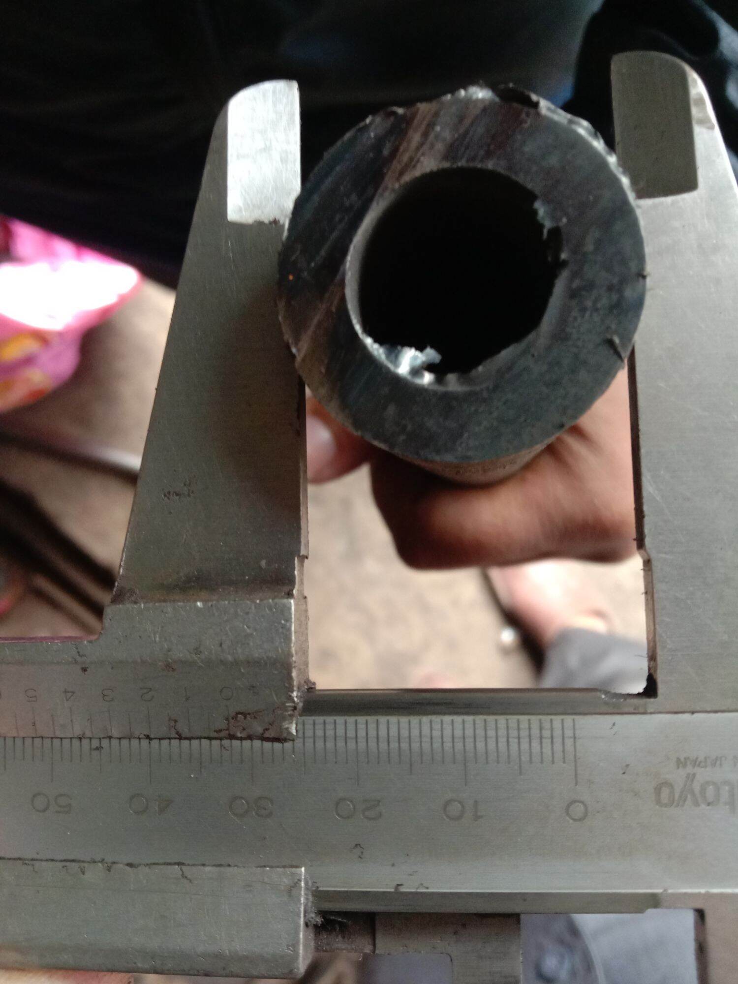 besi pipa diameter luar 32 mili dalam 19 mili tebal 5 mili panjang 30 ...