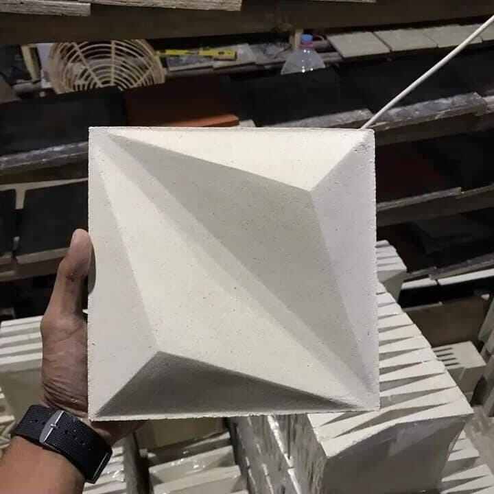 Bata tempel,mozaik dinding,wall panel beton 3d,bata decorasi,bata hias | Lazada Indonesia