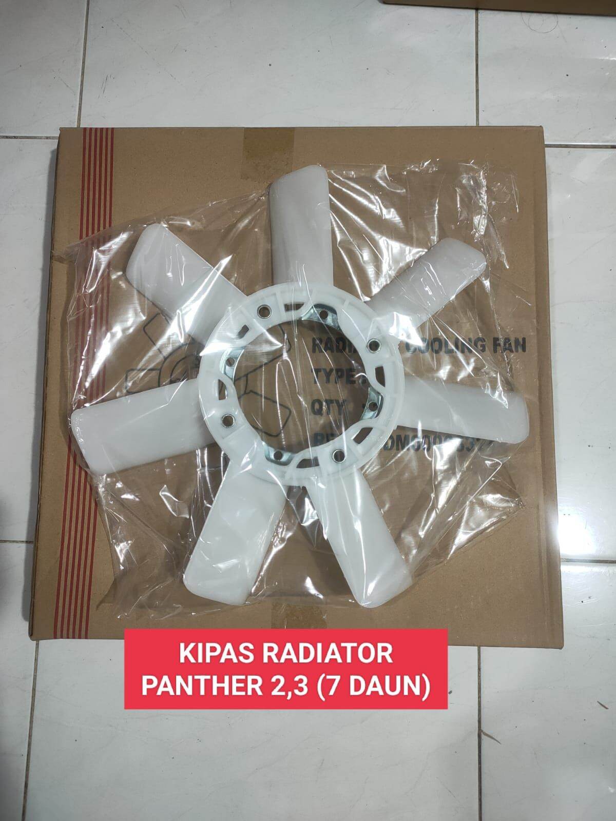 KIPAS RADIATOR FAN BLADE PANTHER 2,3, PANTHER 2,5, RYNO PS 115, TYPE A ...