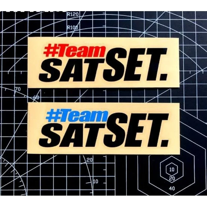 Stiker Catting Logo Timbul Team Sat SET | Lazada Indonesia