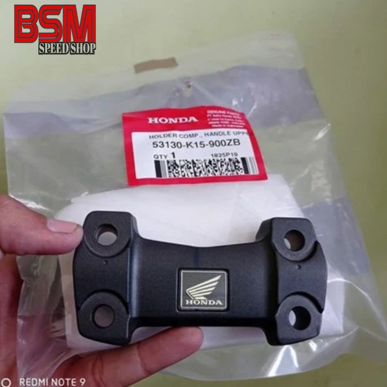 KLEM STANG RAISER MODEL TULANG STANG HONDA VERZA CB150R OLD MODEL ORI ...