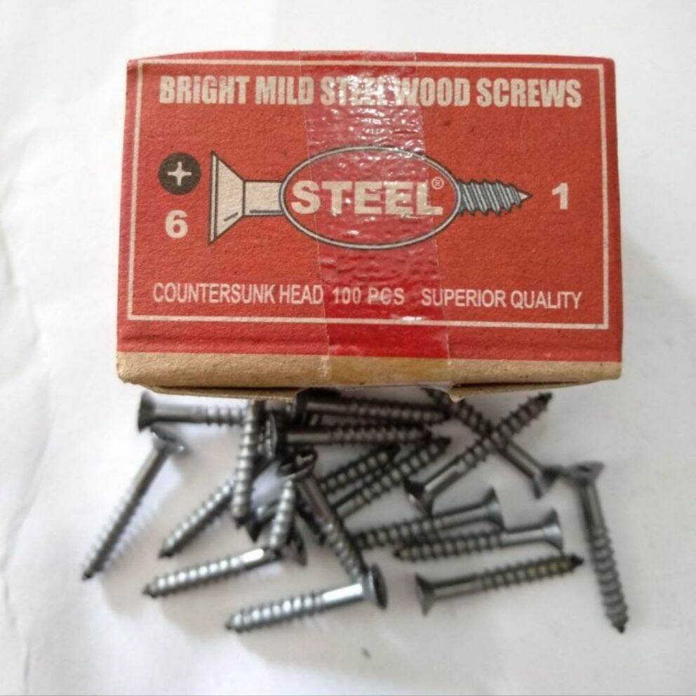 Sekrup Skrup Steel Kayu 6x1" (Harga /Dus) | Lazada Indonesia