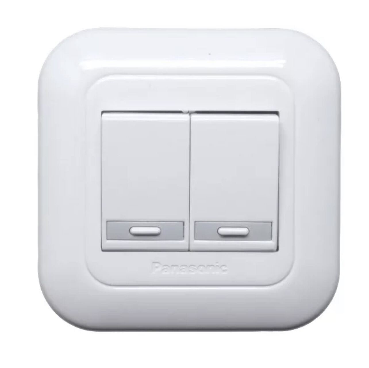 Saklar seri double Panasonic saklar 2 gang Panasonic | Lazada Indonesia