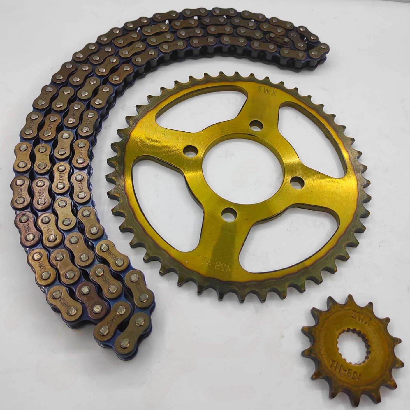 Gear set Thunder 125 paket gir Ger Suzuki thunder rantai | Lazada Indonesia