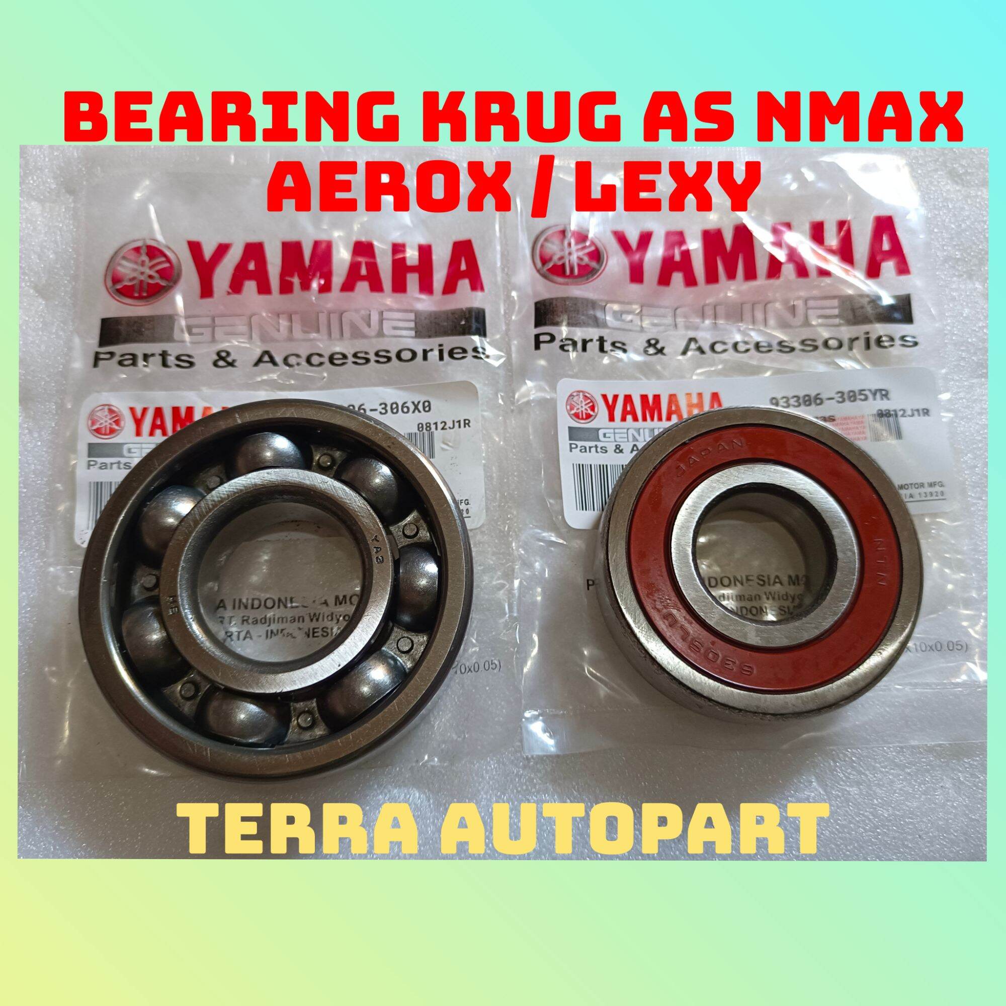 original LAHAR BEARING KRUK AS NMAX / LEXY / AEROX | Lazada Indonesia